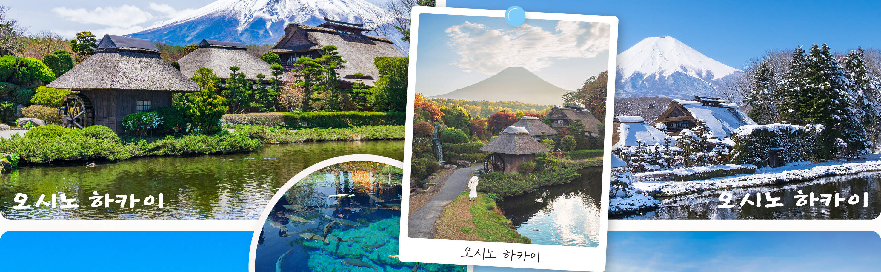 후지산 하코네 꿈의 대교 오시노 핫카이 일본 하이라이트 포토 스팟 일일 투어 도쿄 출발 클룩 Klook 한국